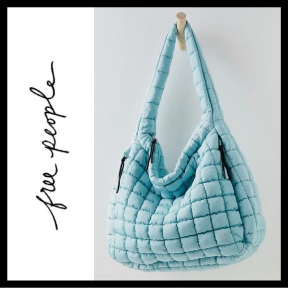 Free People | Bags | Free People Fp Movement Quilted Carryall Bag Sky ...